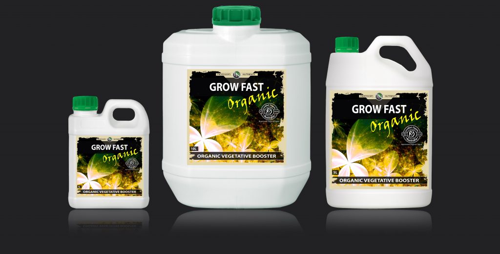 Grow Fast Organic - 100% Organic Vegetative Growth Booster