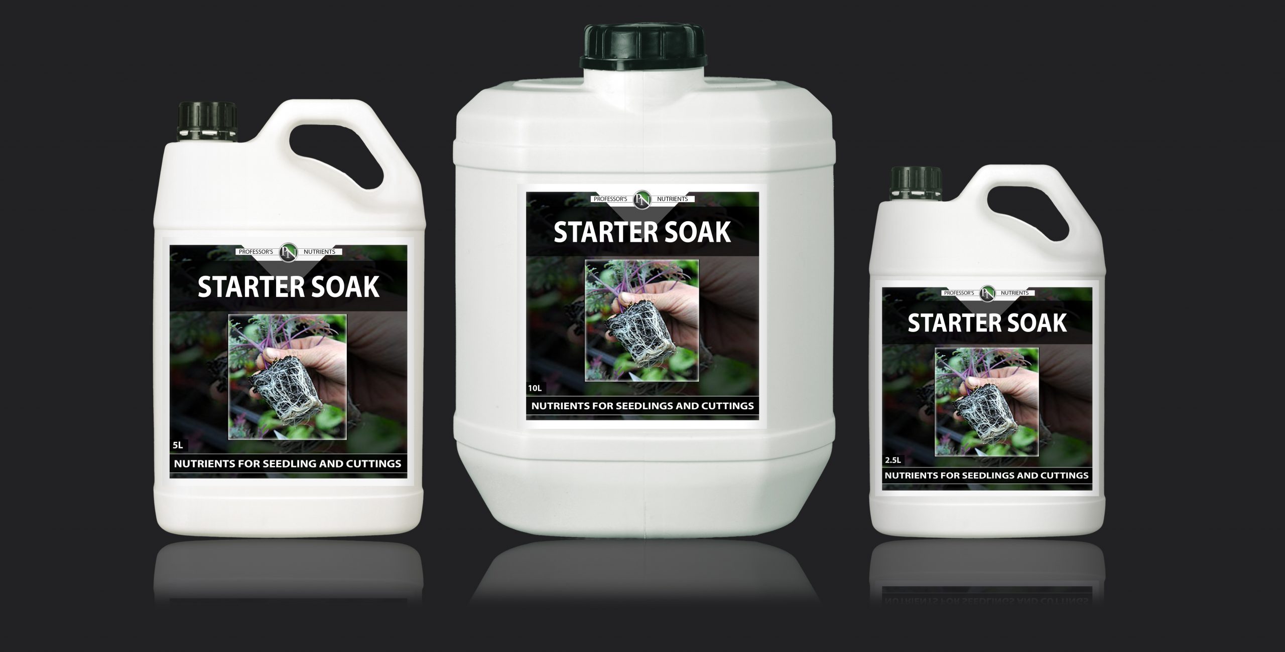 New Starter Soak Grey Range - Professor's Nutrients